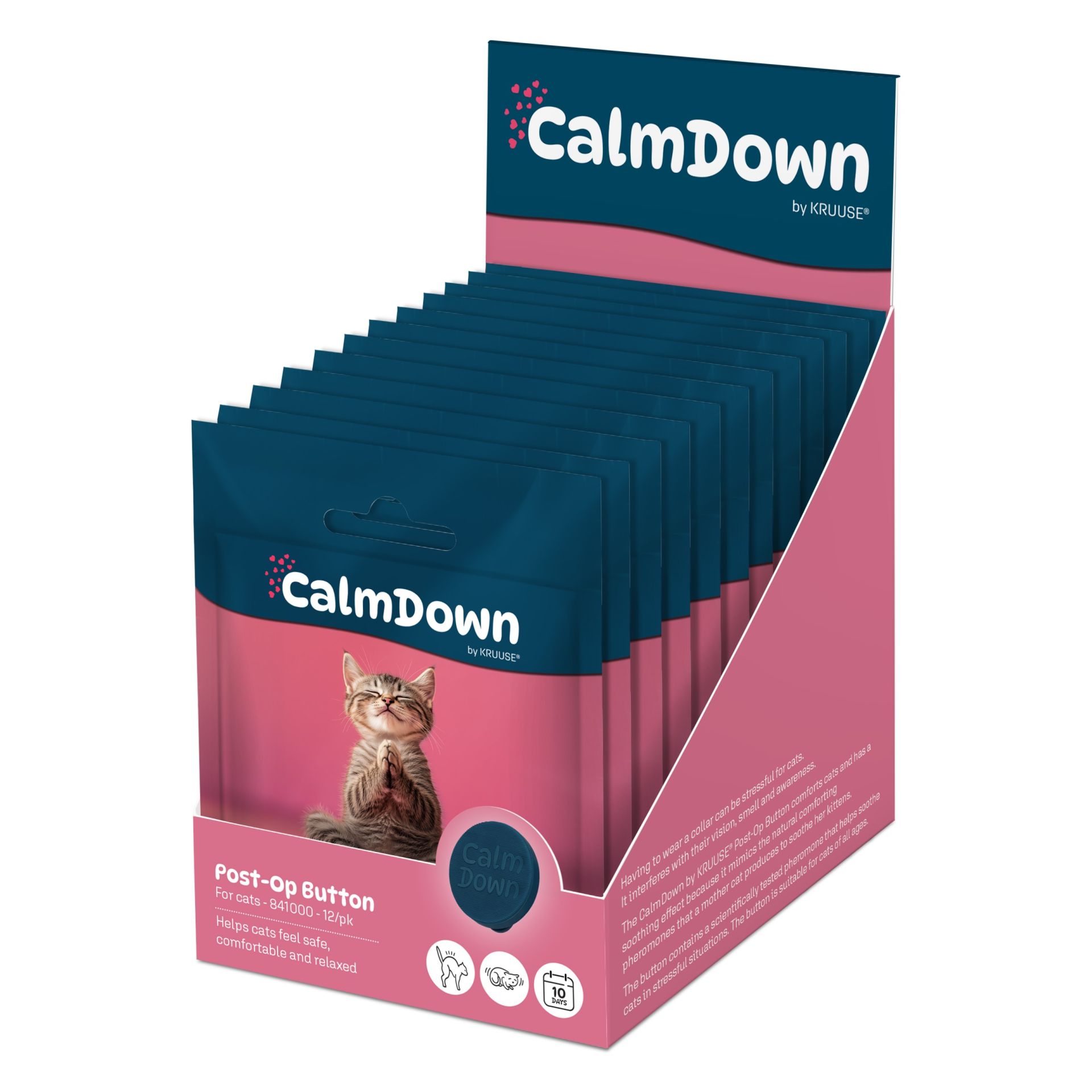 Beruhigungs-Knopf für Katzen – CalmDown By KRUUSE®